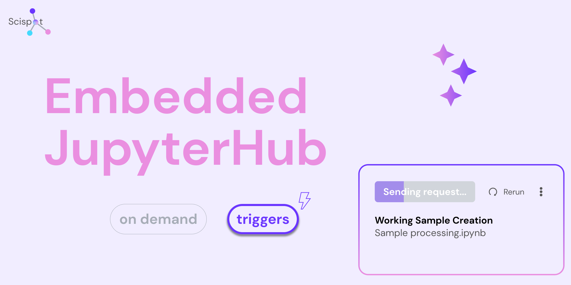 Triggering scripts for your LIMS workflow Triggering scripts for your LIMS workflow
